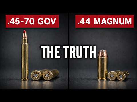 .45-70 vs .44 Magnum: The Lever Gun Big Lie