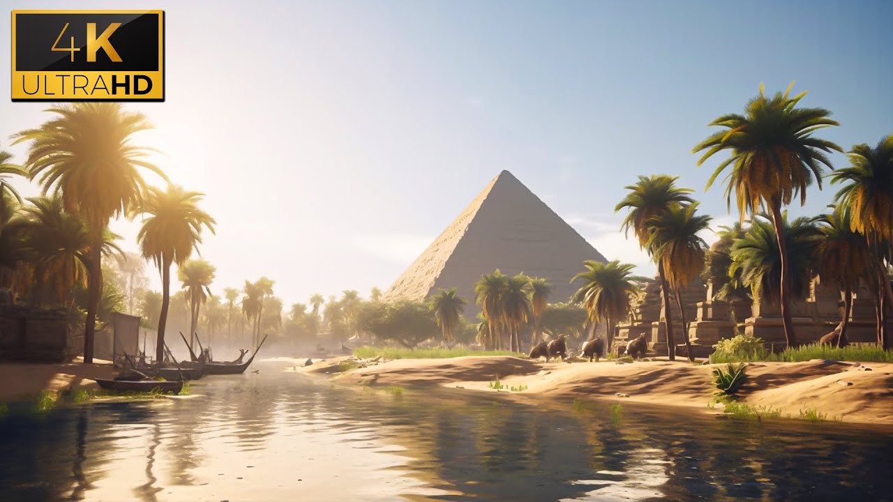 Midjourney v5 3D Short Film: "Building The Pyramid of Giza" - YouTube