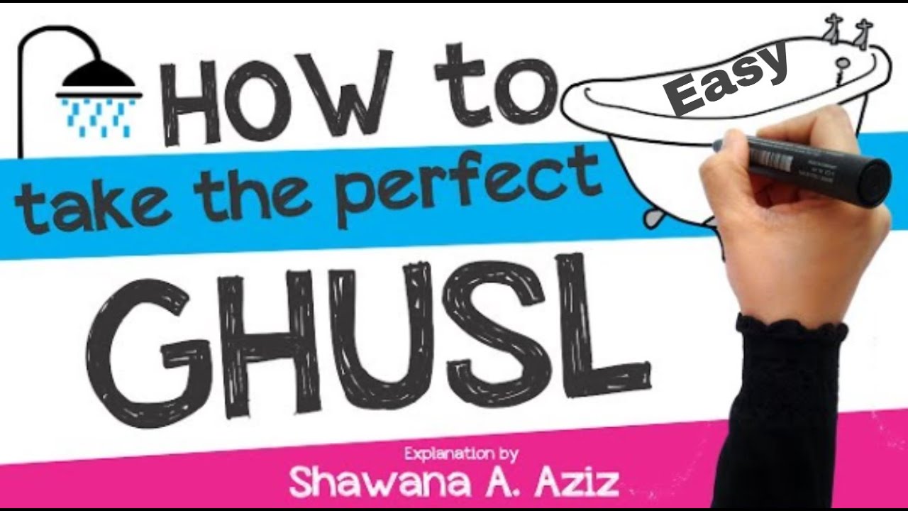 How To Do Ghusl - Easy and fast (Ritual Bath In Islam) - YouTube