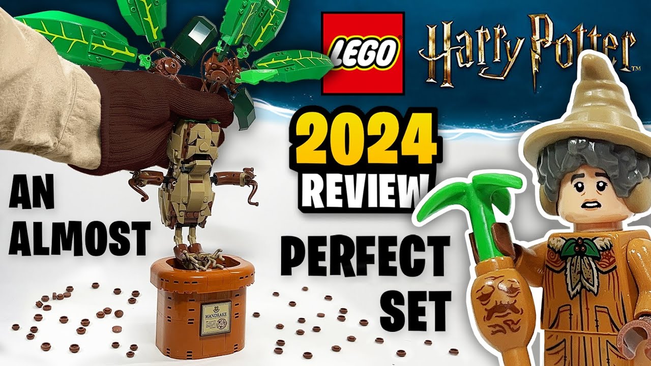 LEGO Harry Potter Mandrake (76433) - 2024 Set Review - An Almost ...