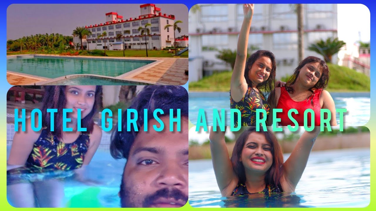 A day in a luxury hotel || ghar ke pass 🤣 Hotel Girish And Resort - YouTube