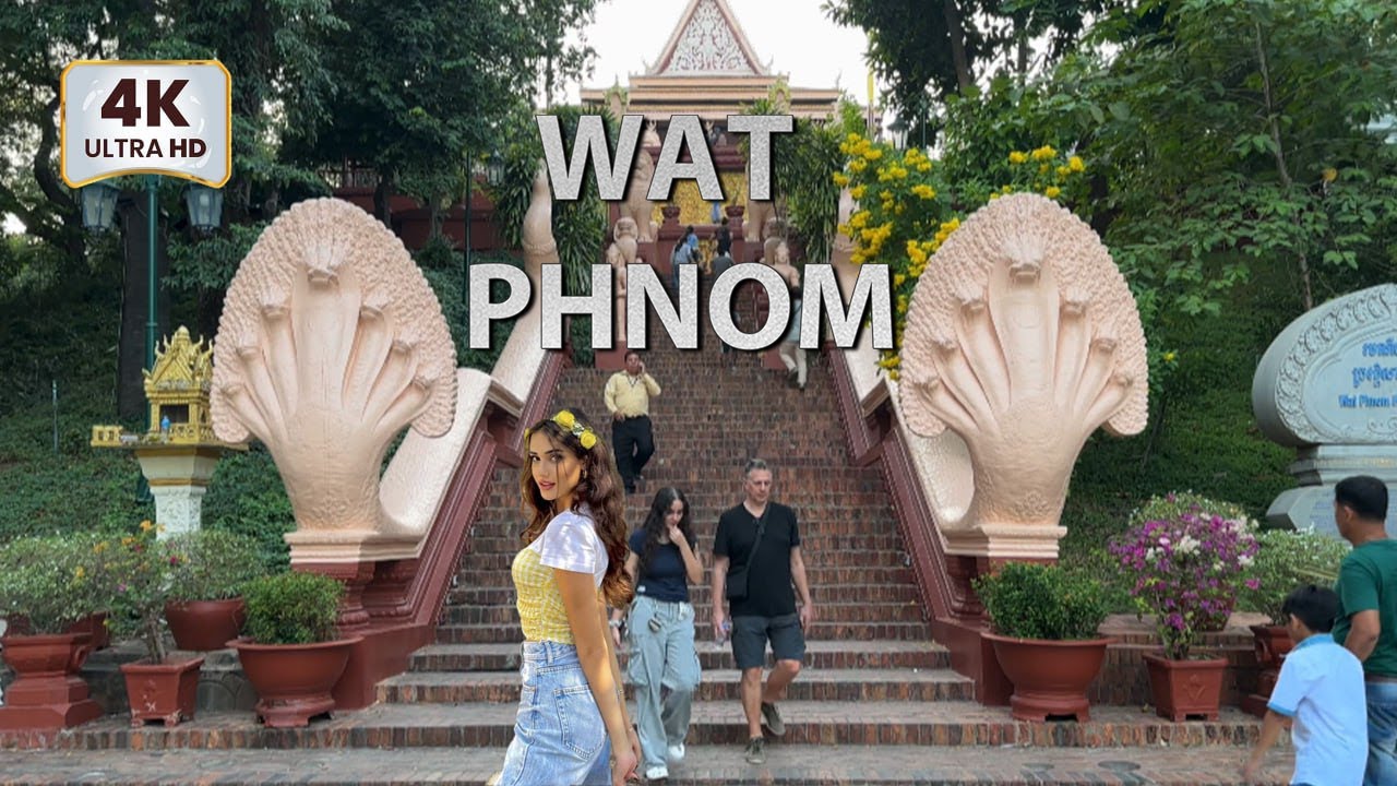 Evening Walking Tour Around Wat Phnom - The Historical Place of Phnom ...