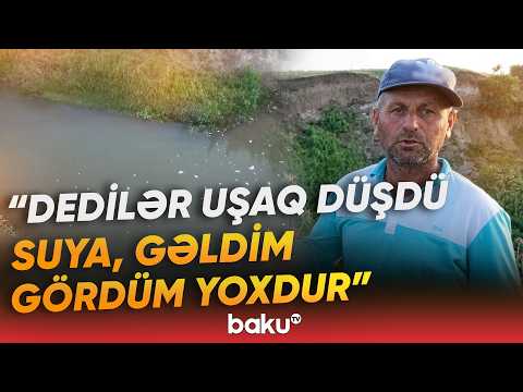 Cəlilabadda bədbəxt hadisə | Gənc oğlan çayda boğuldu - Baku TV