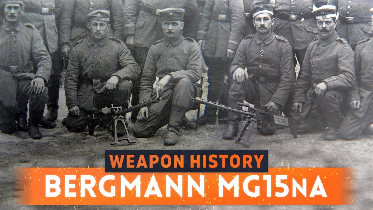 BERGMANN MG15 n.A MACHINE GUN! - Battlefield 1 Weapon History - YouTube