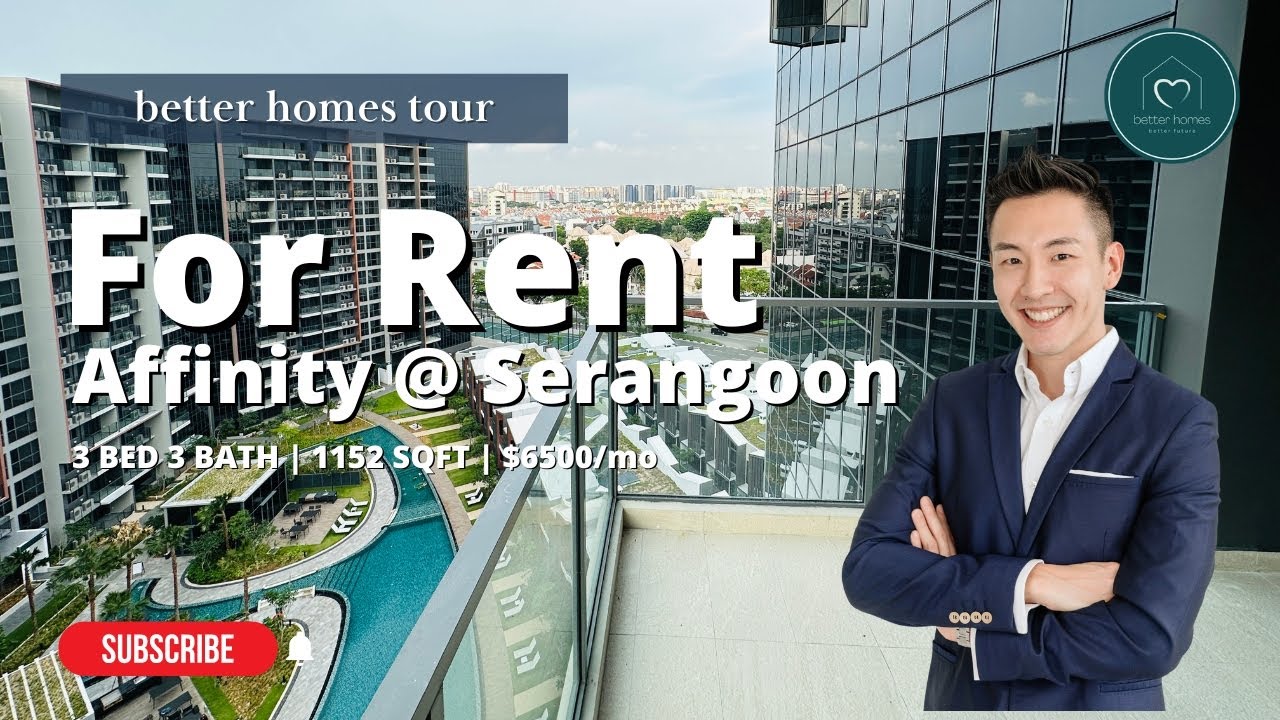 Affinity @ Serangoon | 3 Bed 3 Bath 1152sqft | Home Tour - YouTube