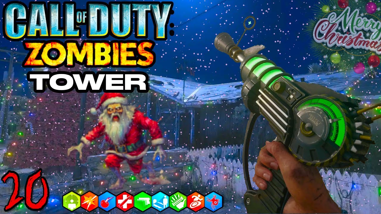 The CHRISTMAS TOWER Custom Zombie Map (Black Ops 3) - YouTube