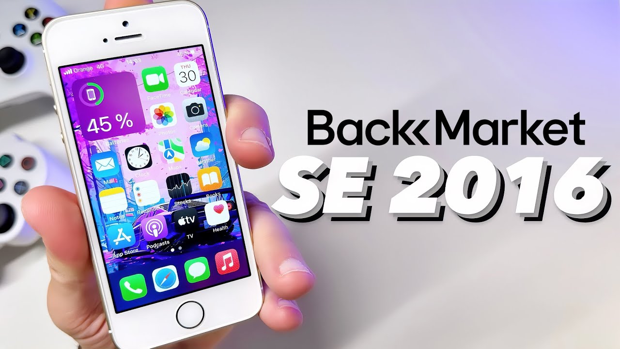 Unboxing an iPhone SE1 from BackMarket | Vintage Tech - YouTube