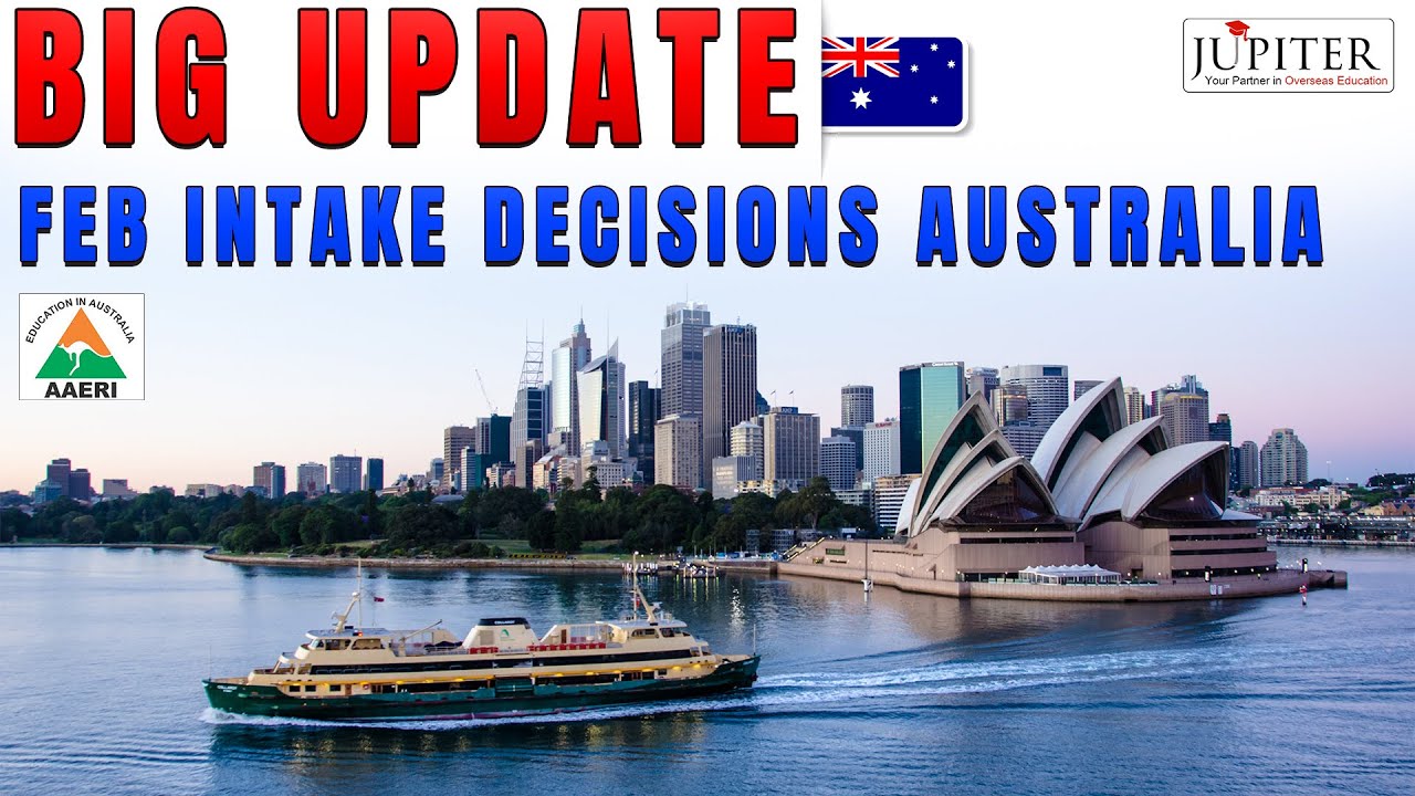BIG UPDATE- Feb Intake Decisions AUSTRALIA 🇦🇺 - YouTube