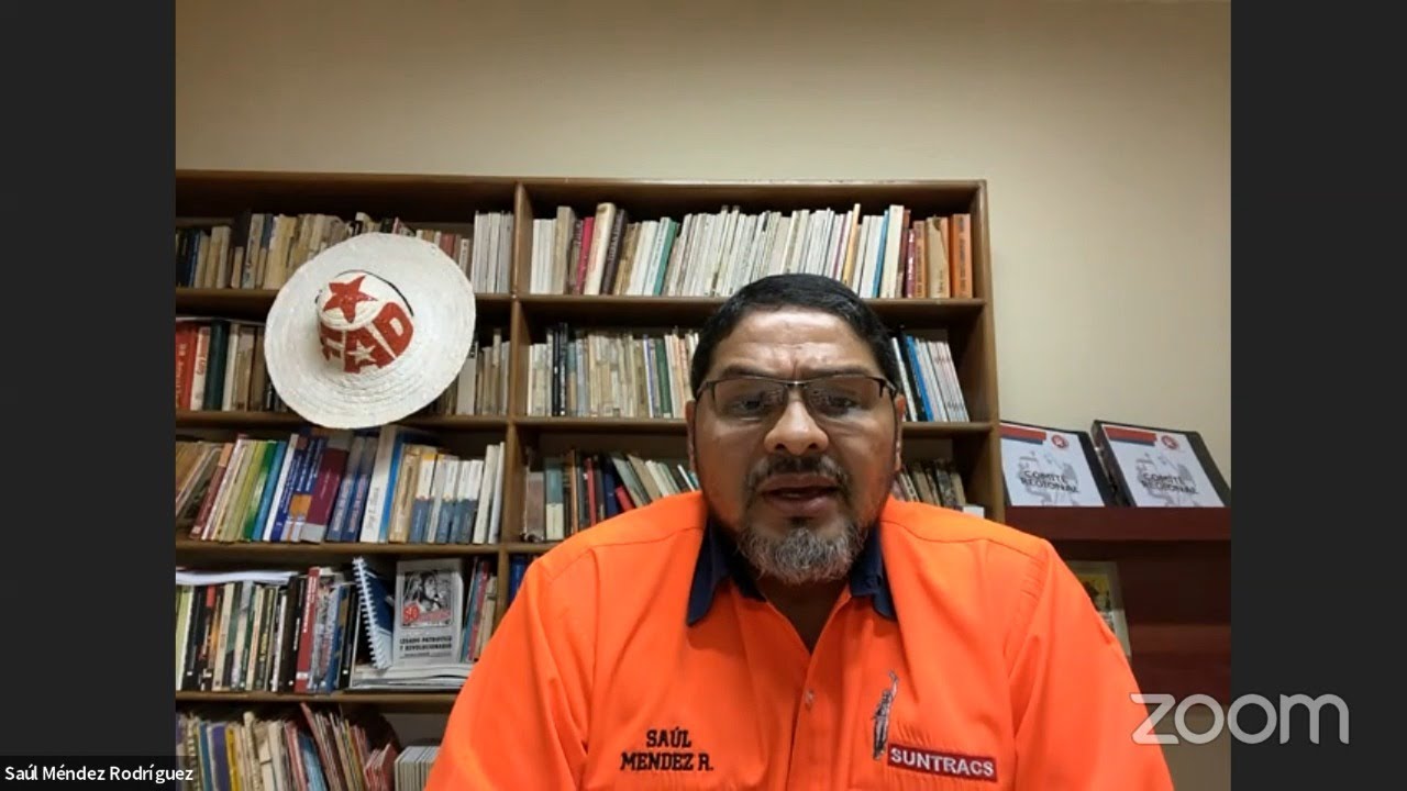 Entrevista a Saúl Méndez, Secretario General de Suntracs - YouTube