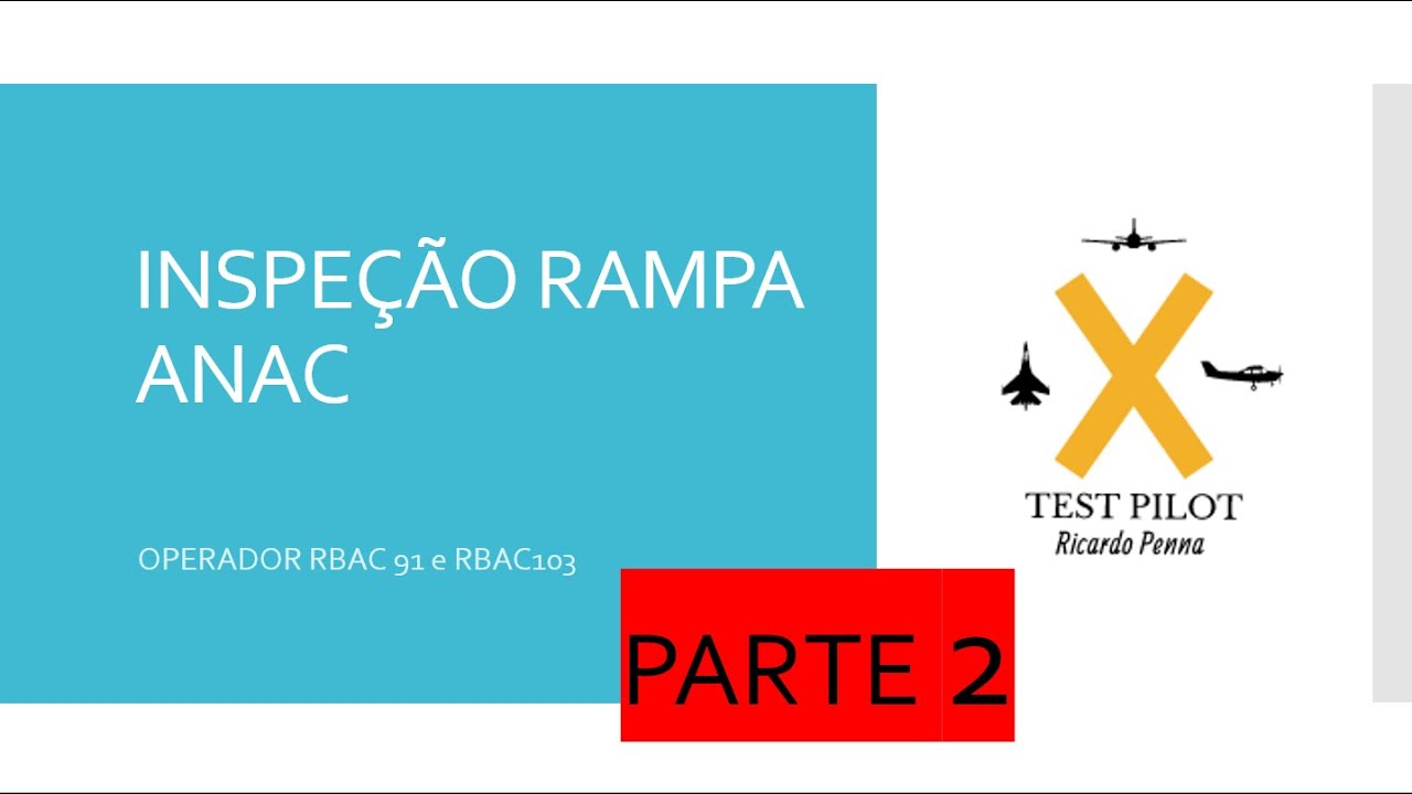 Inspeção Rampa ANAC - Parte 2 #anac #fiscalização - YouTube