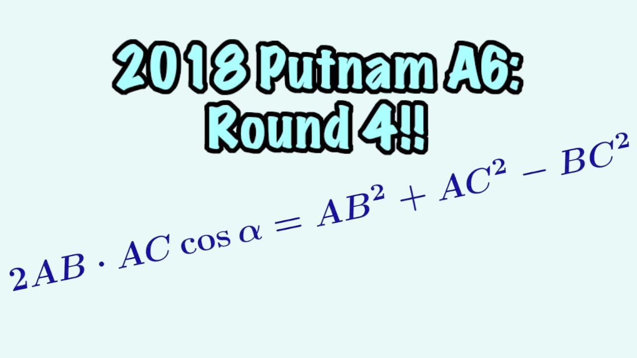 Putnam 2018 A6 Part 4!!!! @Michael Penn vs @ProfOmarMath - YouTube