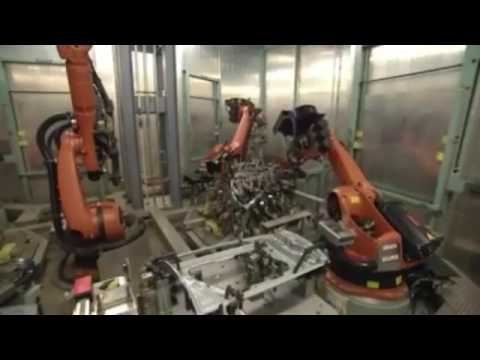 Mercedes Benz manufacturing process - YouTube