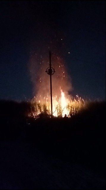 kebakaran rumput alang² perum LBS2 blok P - YouTube