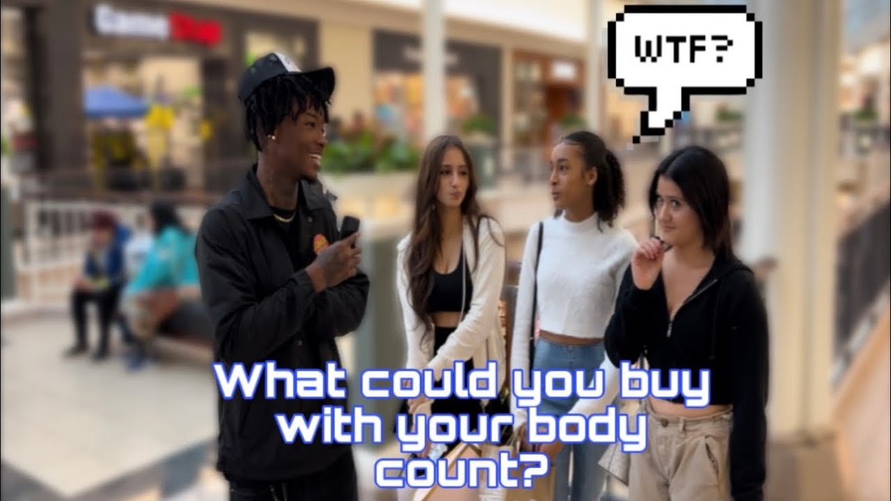 MALL PUBLIC INTERVIEW *SHE SAID WHAT?!? 😳😳 - YouTube