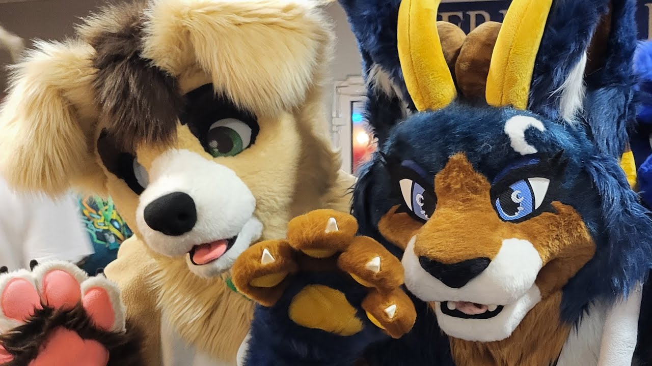 Little Silly Furry Dance Party💚💜 - YouTube