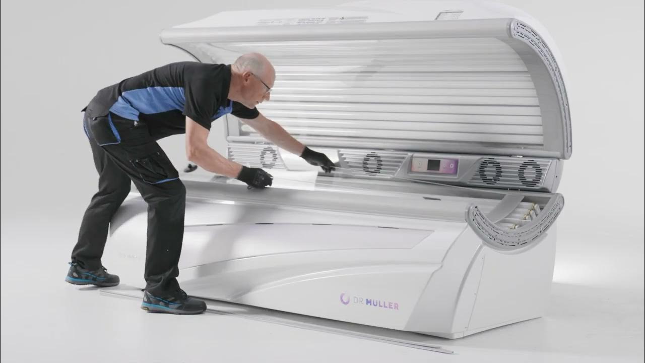 Ultrasun How to Replace Bench Acrylic Q6, E4 Infinity & Essence Video - YouTube