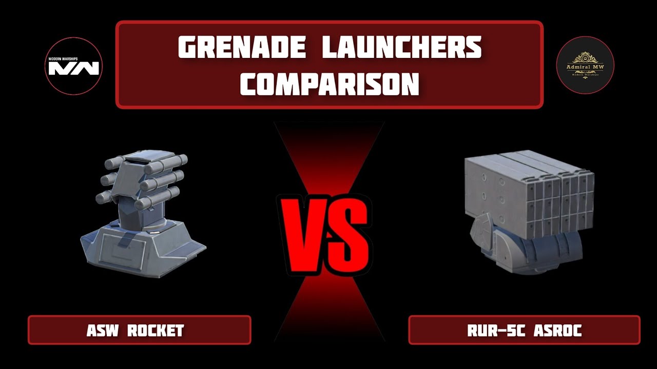 Comparison of ASW Rocket with RUR-5C ASROC/ Which grenade launcher is ...