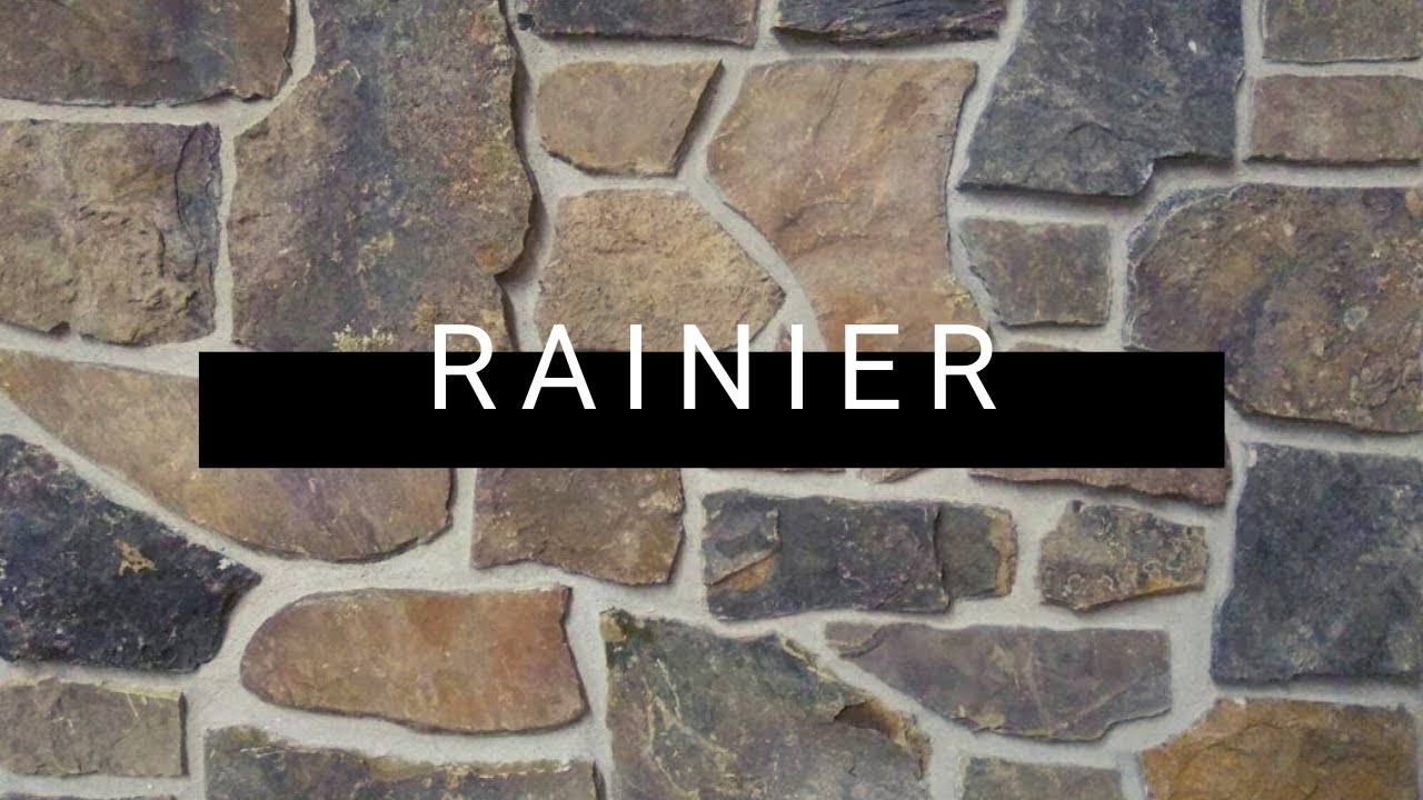 Rainier Natural Stone Veneer - YouTube