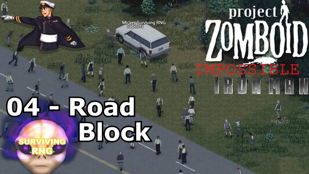 Road Block | Coop Project Zomboid- Insane x4- Extremely Rare Loot ...