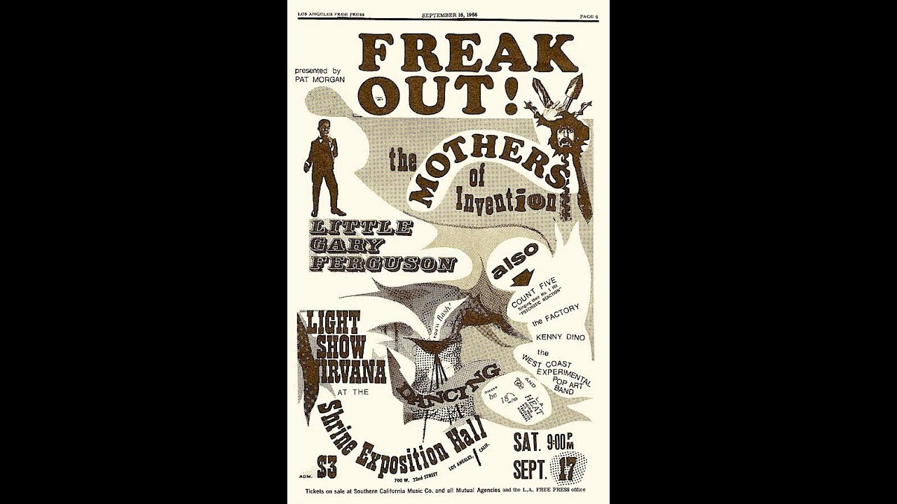 Frank Zappa - The Freak Out List - Part 7 of 9 - YouTube