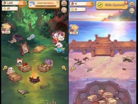 Campfire Cat Cafe Cute Game - Gameplay walkthrough 2 - YouTube