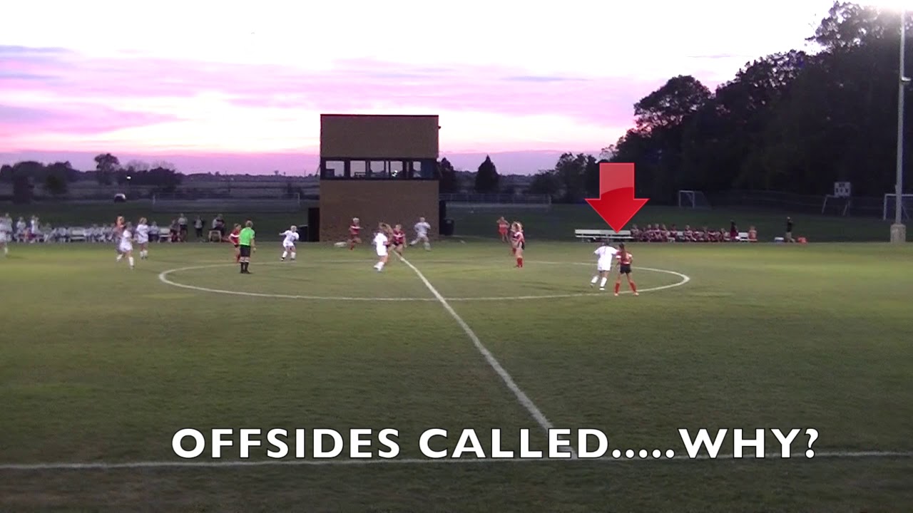 BAD SOCCER CALL OFFSIDES - YouTube