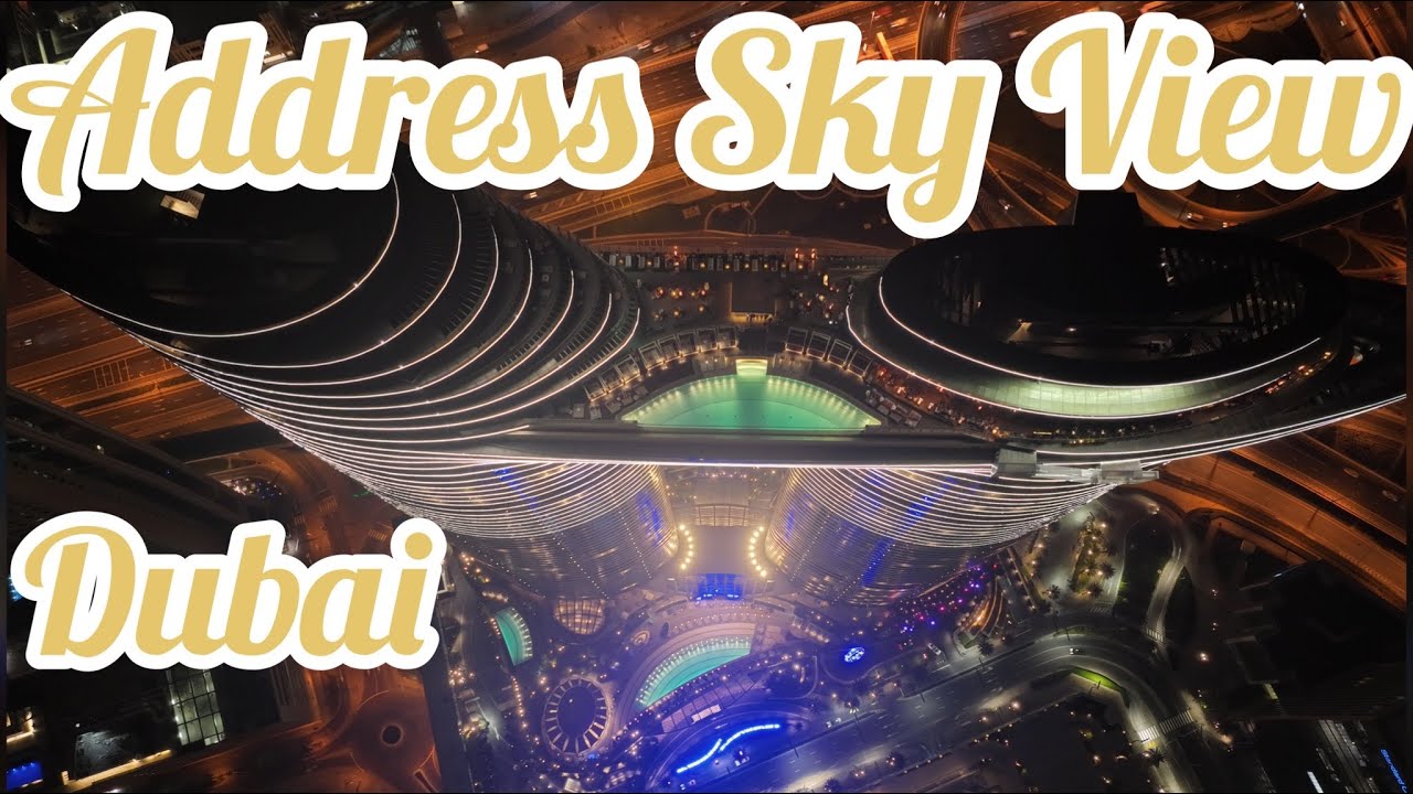 HOTEL REVIEW OF THE ADDRESS SKY VIEW DUBAI #LUXURY #5STAR #VLOG #DUBAI ...