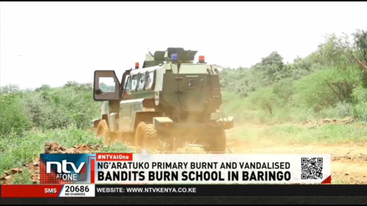 Baringo: Bandits burn school as residents flee - YouTube