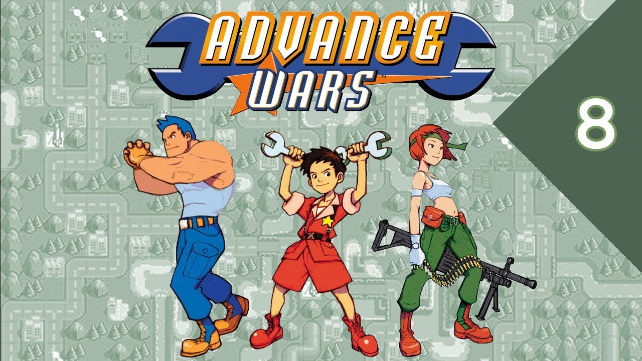 ADVANCE WARS - MISIÓN 8 - EL DEBUT DE SAMI - YouTube