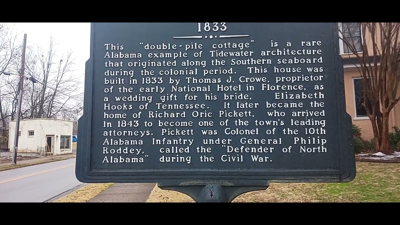 1833 Colonel Pickett's estate - YouTube