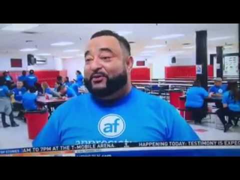 KSNV Channel 3 Cashman MS Giving Event - YouTube