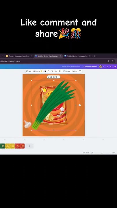 Let's create a creative animation ad on lays😝🎊 #animation #ads #graphic ...