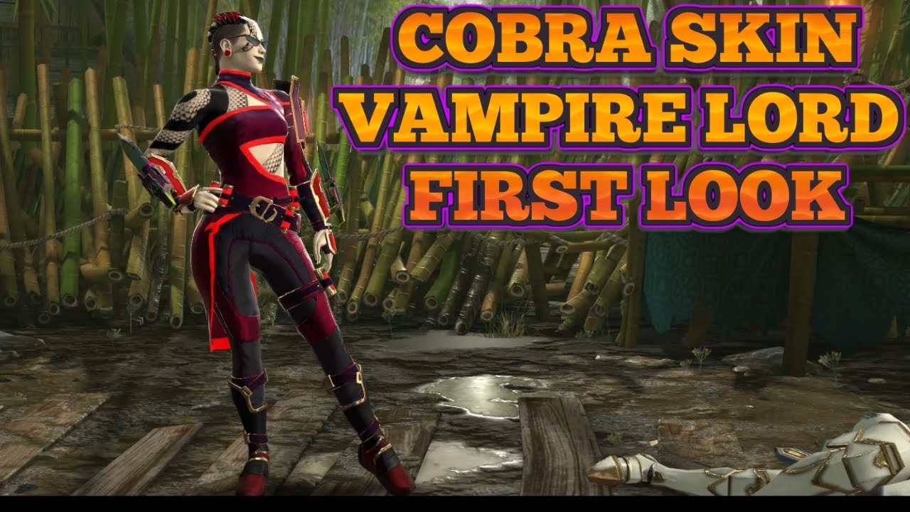 COBRA Vampire Lord Skin First Look Shadow Fight Arena - YouTube