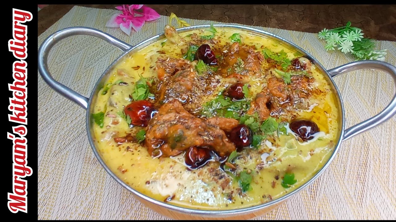Kadhi pakora recipe || Punjabi kadhi recipe || Traditional recipe ...