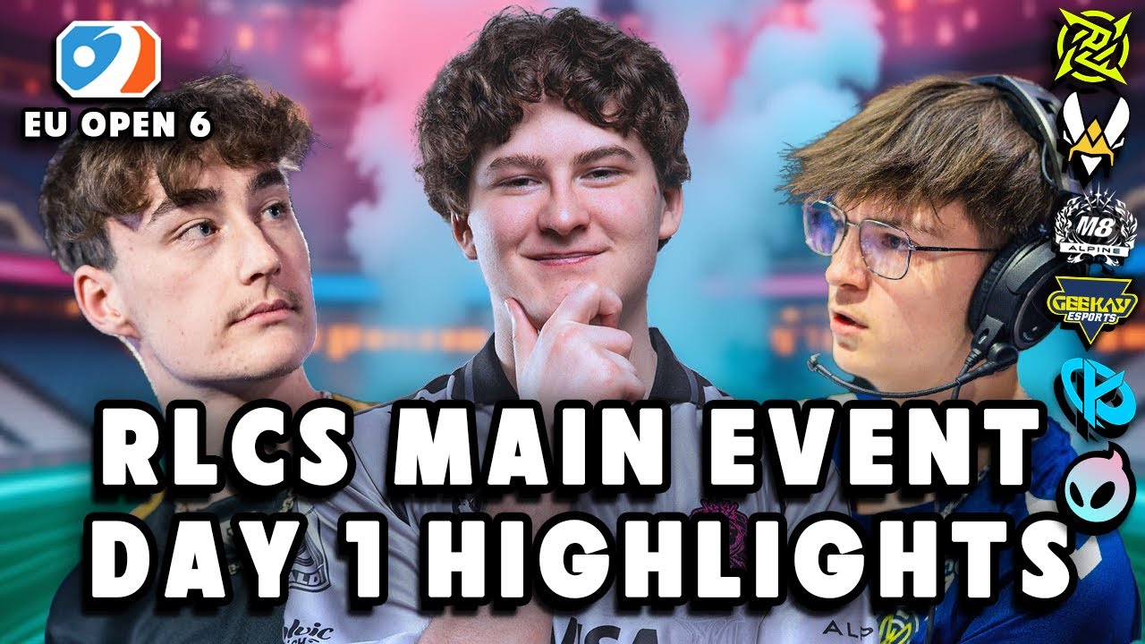 THEY ARE PEAKING! EU RLCS Playoffs Day 1 HIGHLIGHTS! Europe Open 6 ...