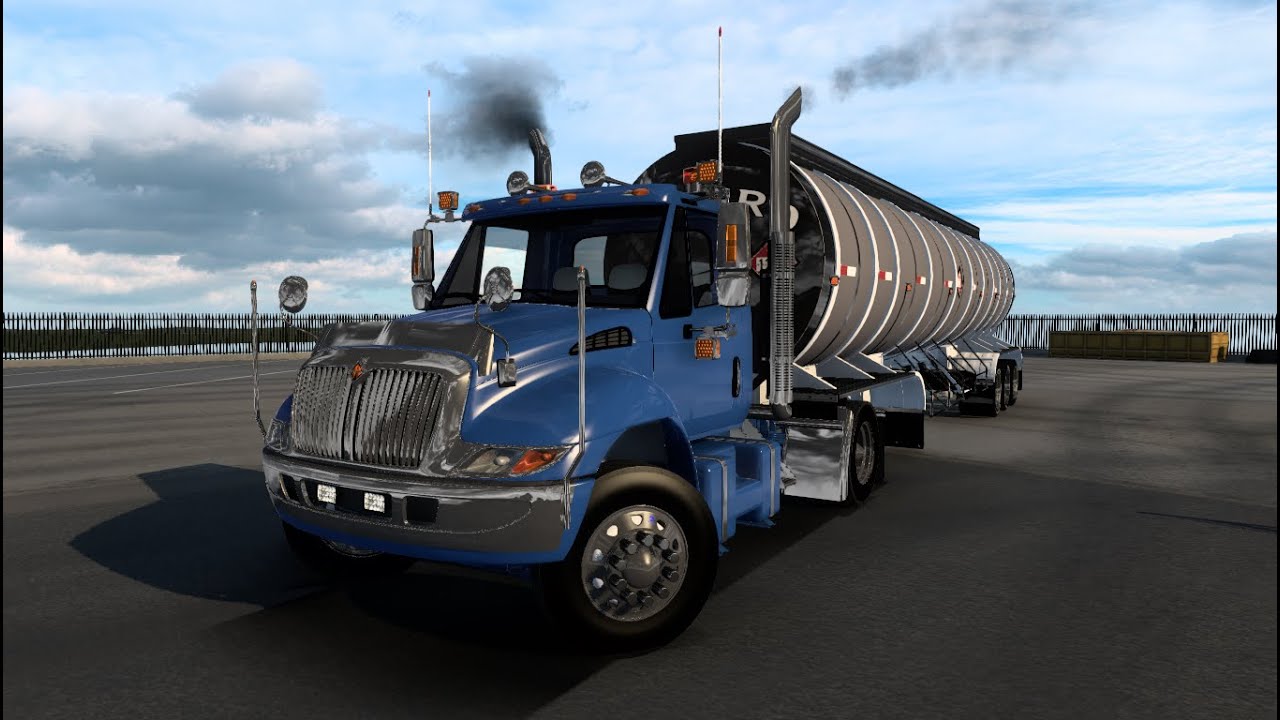 INTERNATIONAL 4300 EN RUTAS Y NUEVA ACTUALIZACION EXTREMAS ATS 1.45 ...