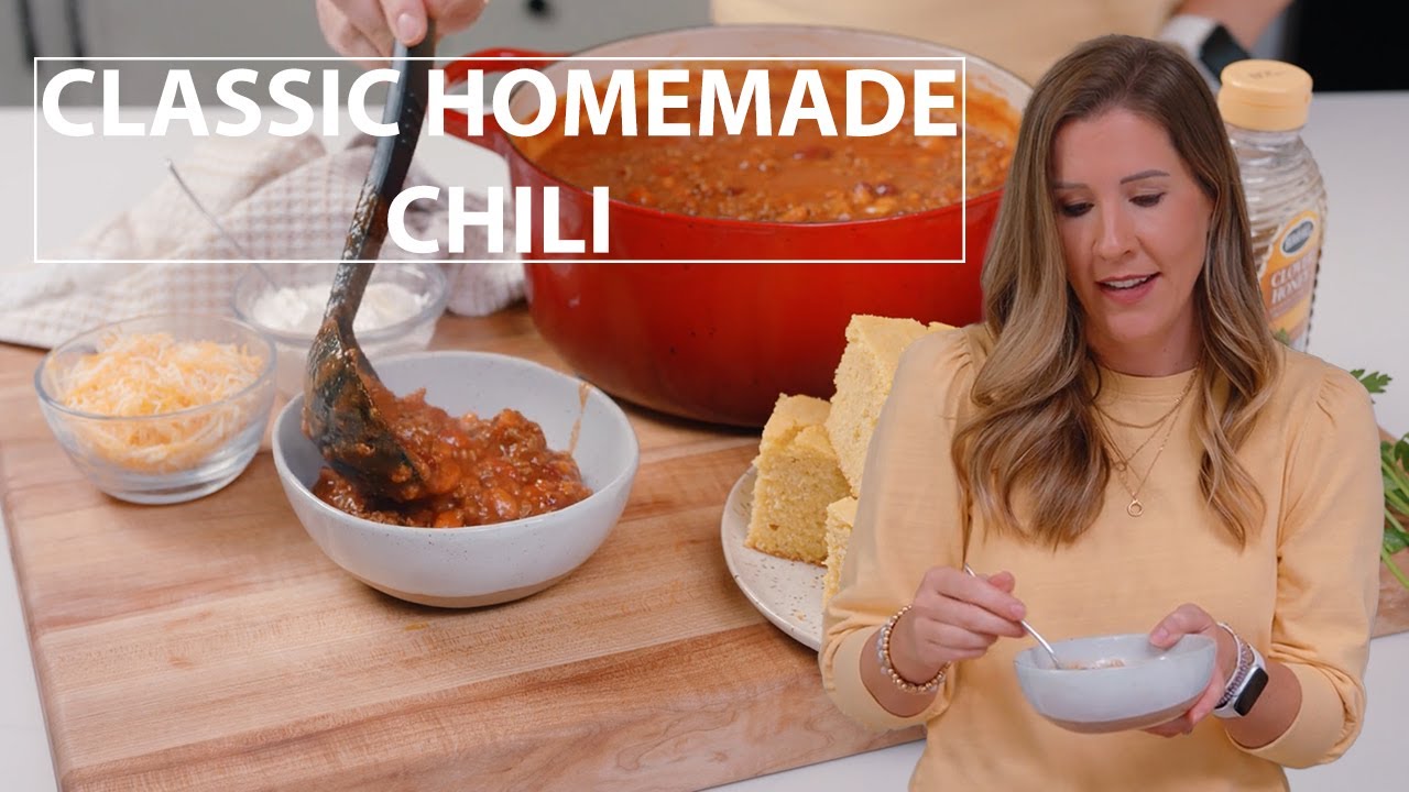 Classic Homemade Chili - YouTube