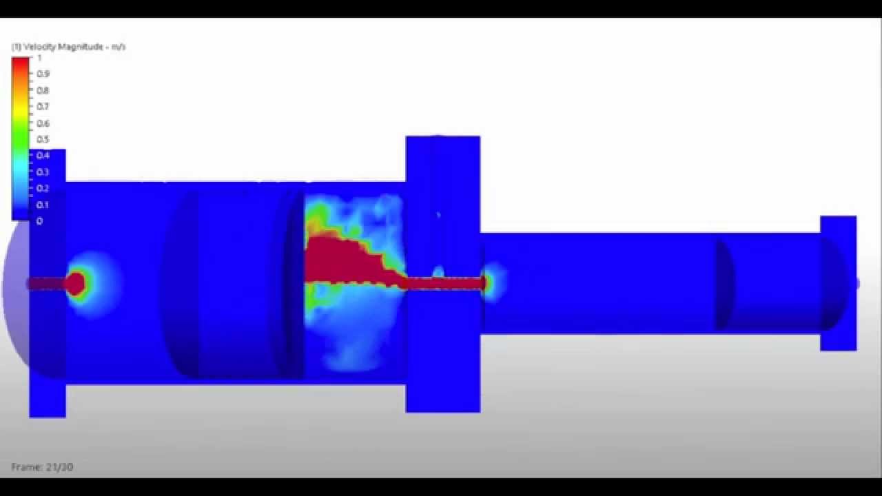 CFD simulation of near isothermal expansion of compressed air in two ...