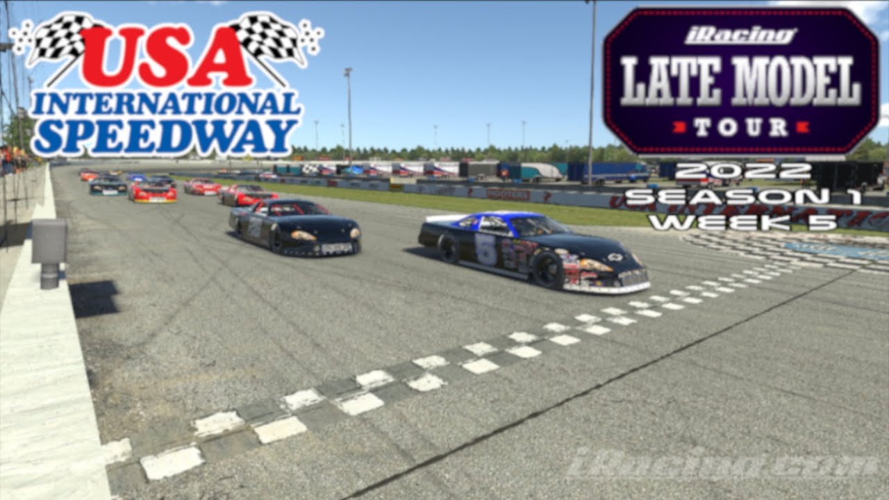 iRacing Late Model Series (fixed) 2022 Season 1 Week 5 @ USA ...