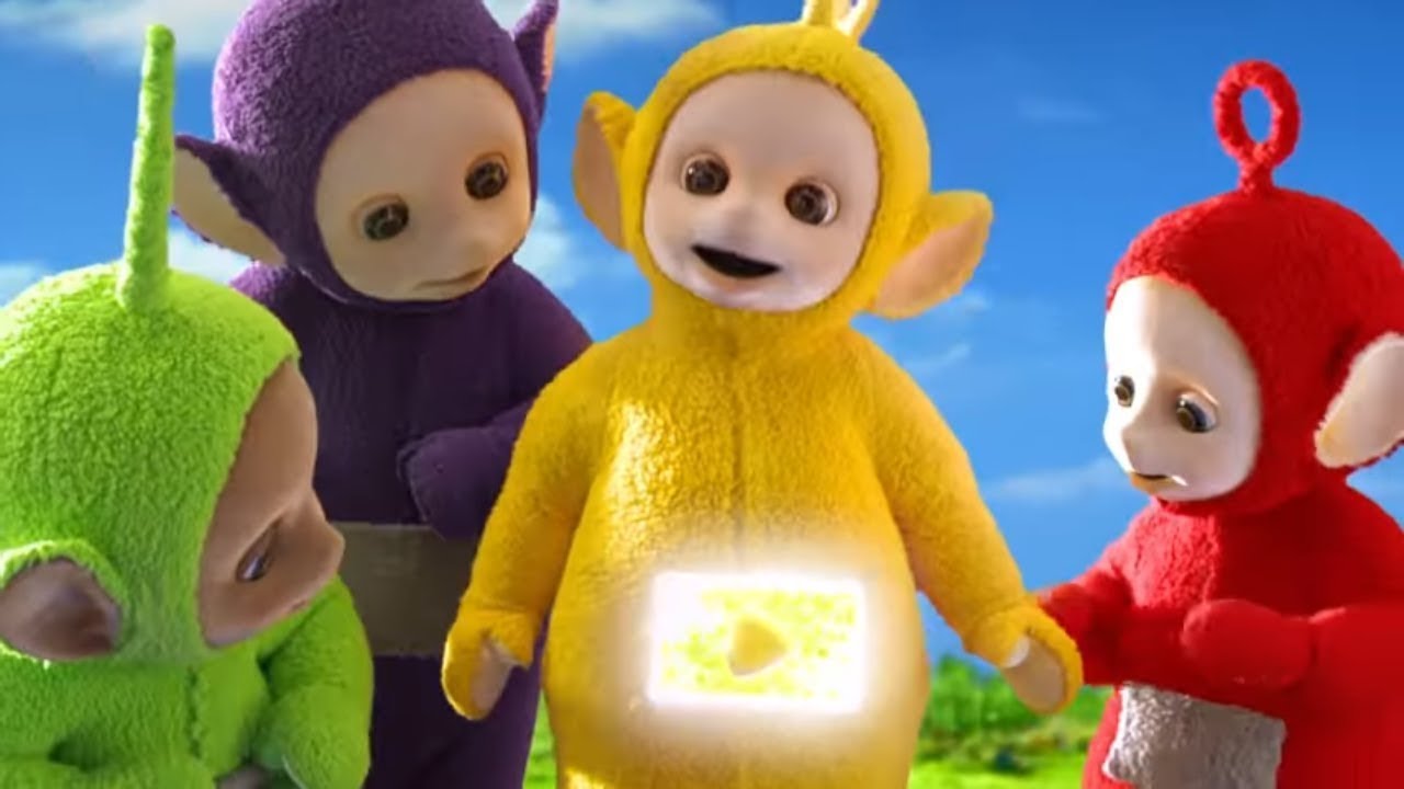 Teletubbies | Hide and Seek - Rainy Day - Rainbow Slide | 1 HOUR ...