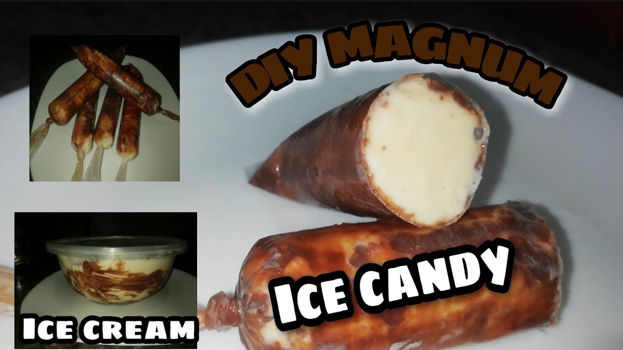 DIY MAGNUM ICE CREAM |homemade ice candy - YouTube