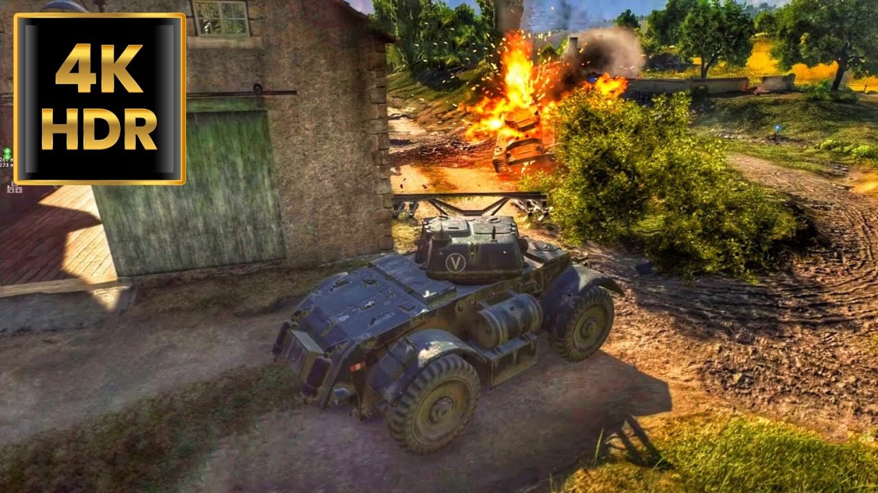 Battlefield V - Staghound T17E1 TANK AGGRESSİVE GAMEPLAY - YouTube