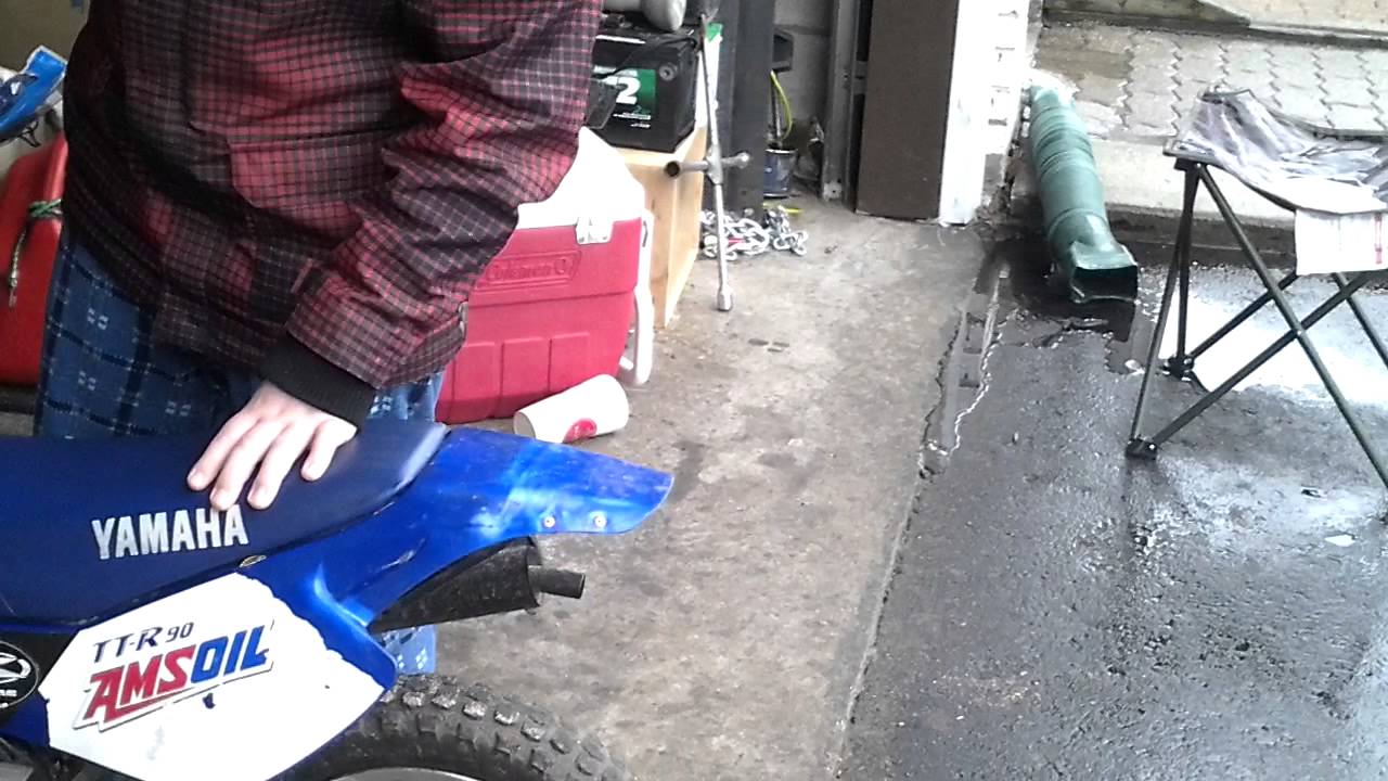 yamaha ttr 90 rev up - YouTube