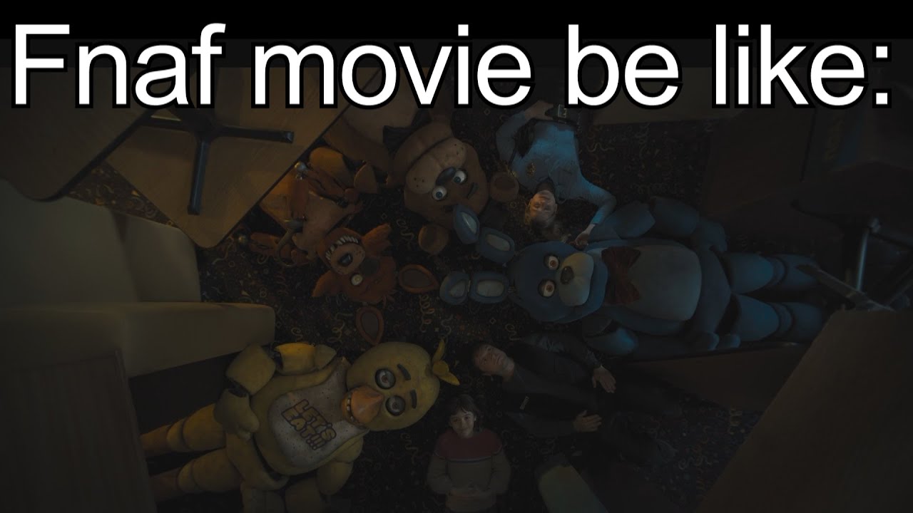 FNAF movie vs Nicholas Cage(Spoilers:Nicholas win) - YouTube