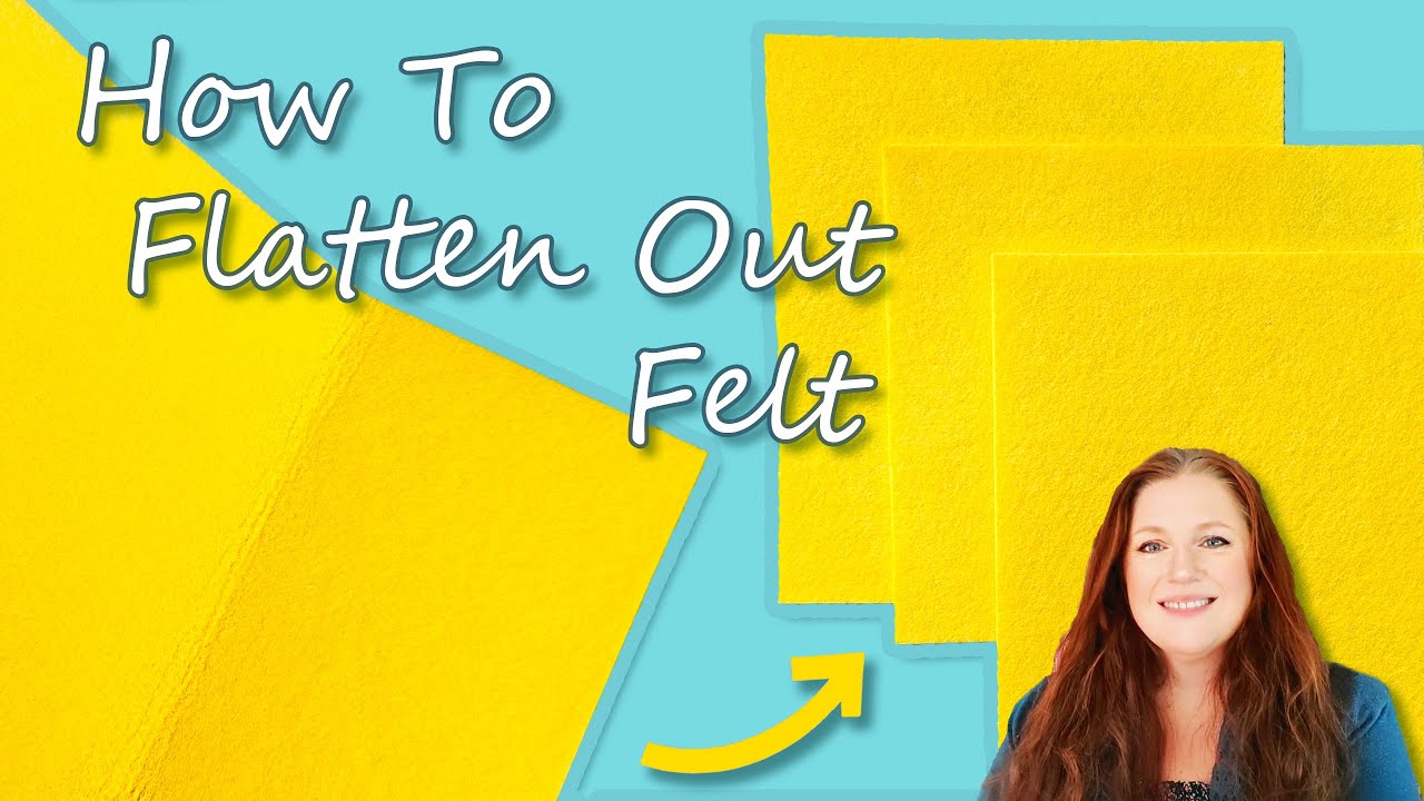 4 Easy Ways To Smooth Out Any Type Of Felt - Even Stiff Felt With Deep ...