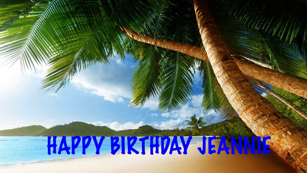 Jeannie Beaches Playas - Happy Birthday - YouTube