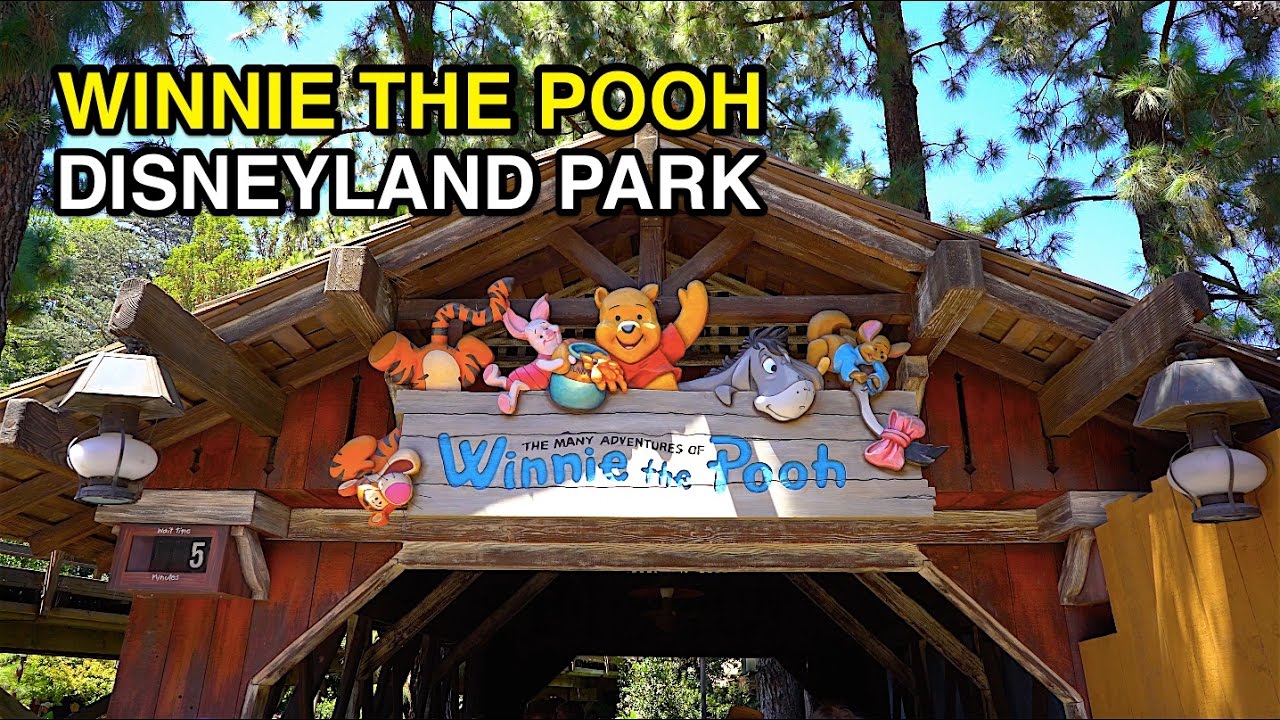 The Many Adventures Of Winnie The Pooh Ride Disneyland