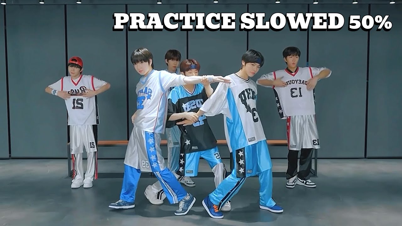 NCT NEW TEAM 'We Go!' Dance Practice Mirrored Slowed 50% - YouTube