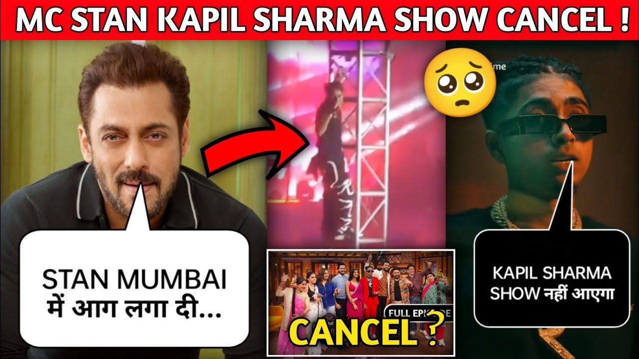 Mc Stan Kapil Sharma Show Cancel 😭 !! Salman Khan Reply Mc Stan Show ...