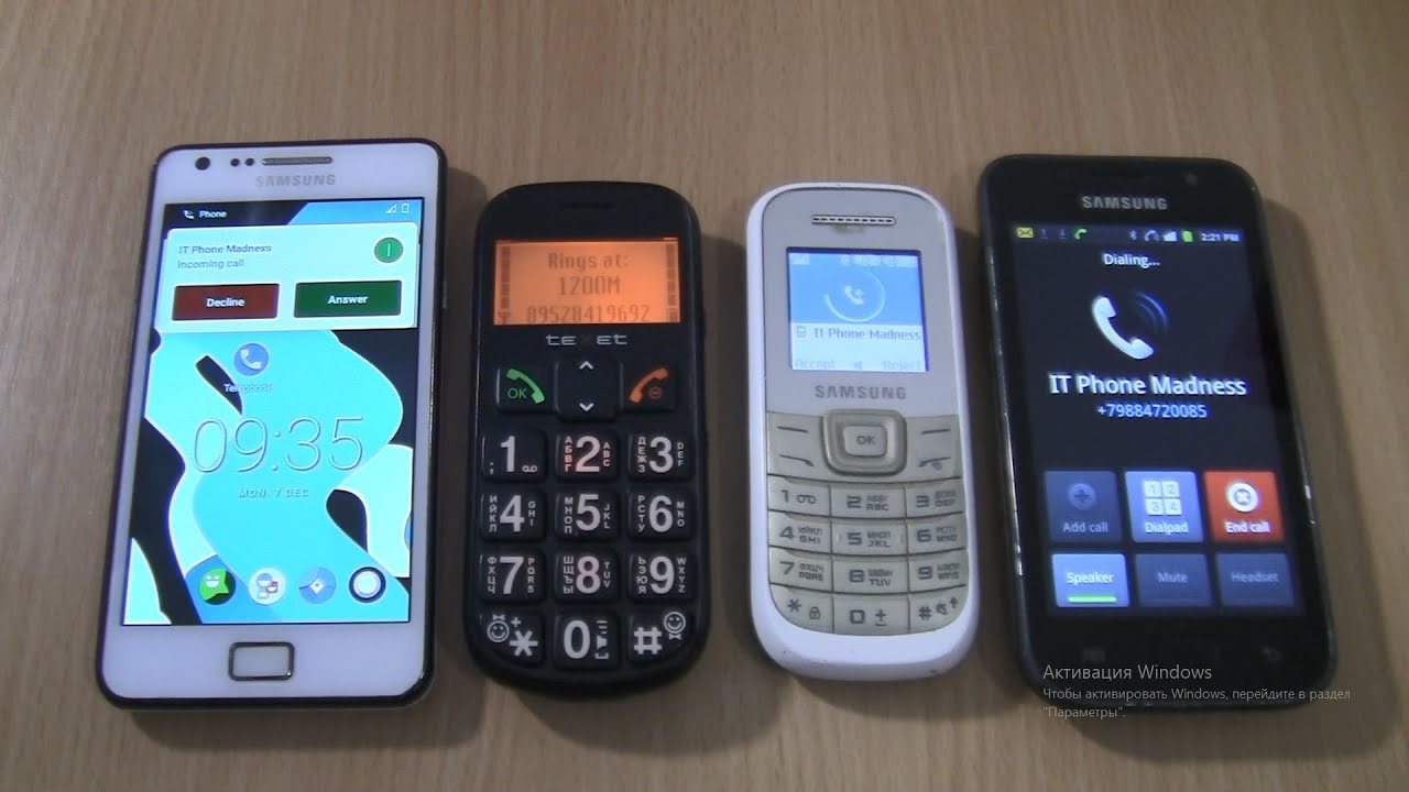 Incoming call&Outgoing call at the Same Time teXet B200+ Samsung Galaxy ...